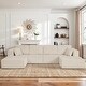 U-Shaped Modular Sectional Sofa [SIZE UPGRADED], Modern Minimalist ...